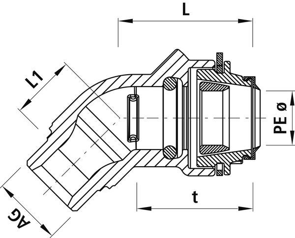 ISO-Steckfittings HAWLE 6490
